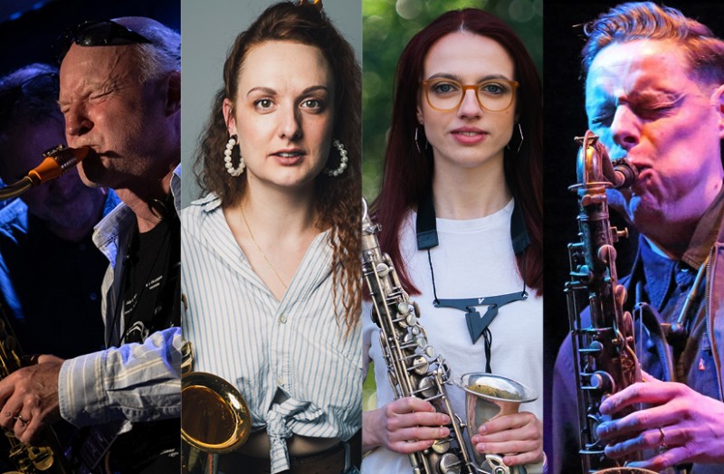 Peter King Memorial Sax Summit: Mornington Lockett, Rachael Cohen, Alex ...